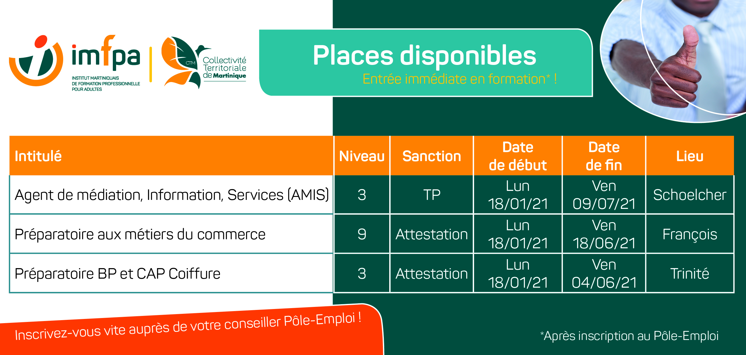 Archives des Actualités - IMFPA - Institut Martiniquais de Formation ...